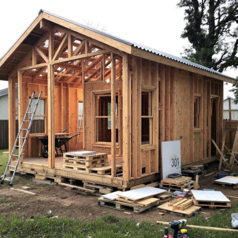 Off-Grid Cabin Framing Construction Methods - DDFOSTER