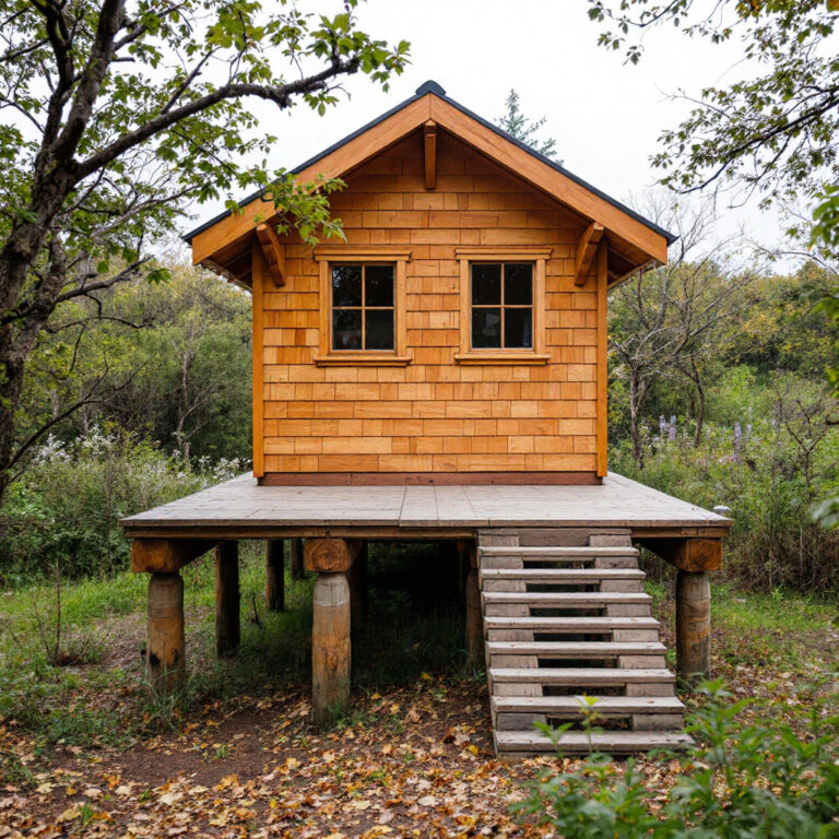 Types of Off-Grid Cabin Foundations - DDFOSTER